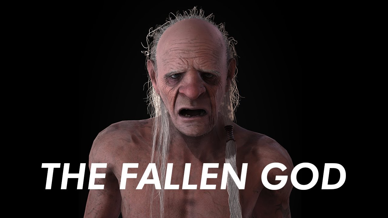 The Fallen God | Real-Time 3d Model Showcase - YouTube