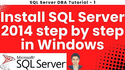 SQL Server DBA Tutorials - YouTube