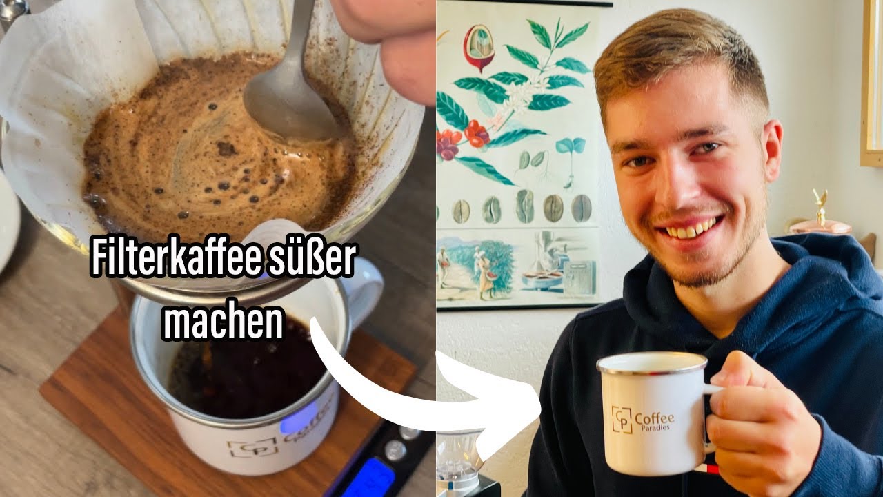 Filterkaffee süßer machen! So gehts - YouTube