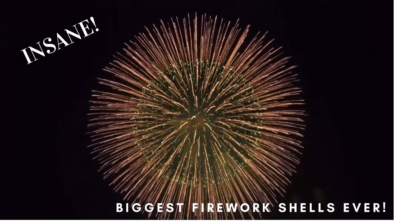 Biggest Firework Shells EVER! - YouTube