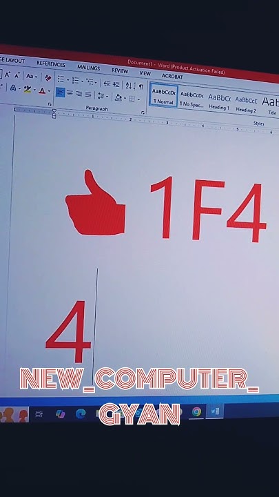 New like 👍👍 symbol trick ms word #coreldraw #computereducation #keyboard #computerhardware - YouTube