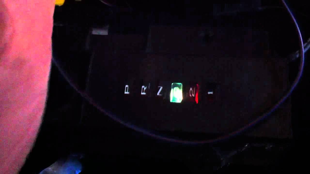 Mustang 68 console shifter light assembly - YouTube