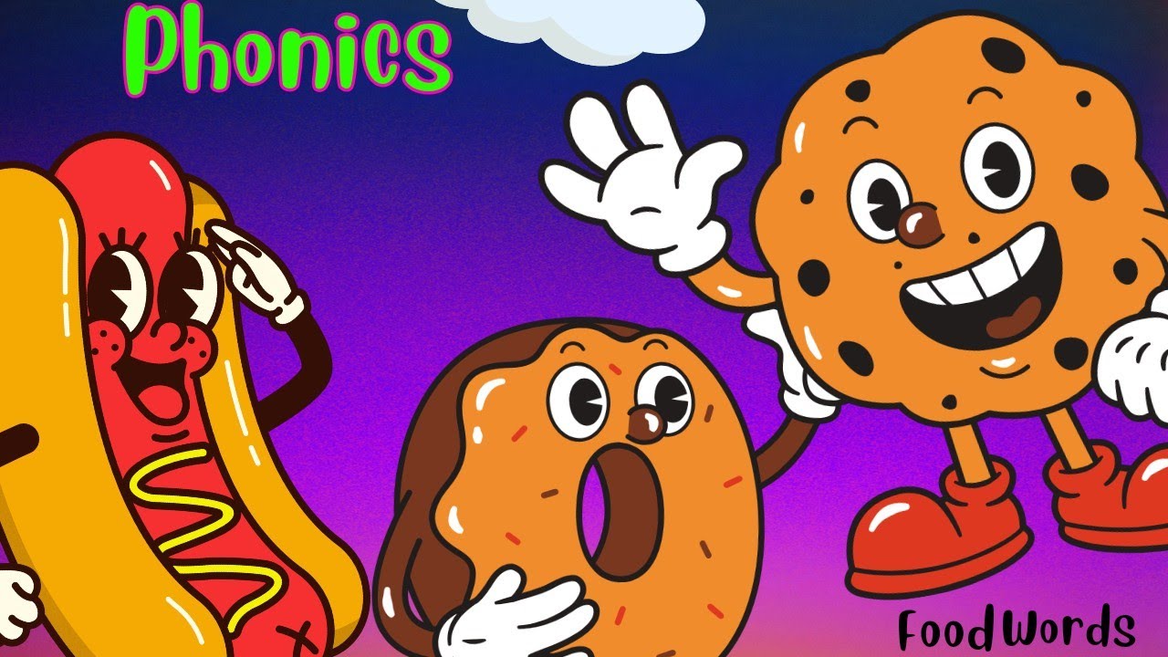 Food Alphabet ABC phonics song | A for Apple pie | Kids video - YouTube
