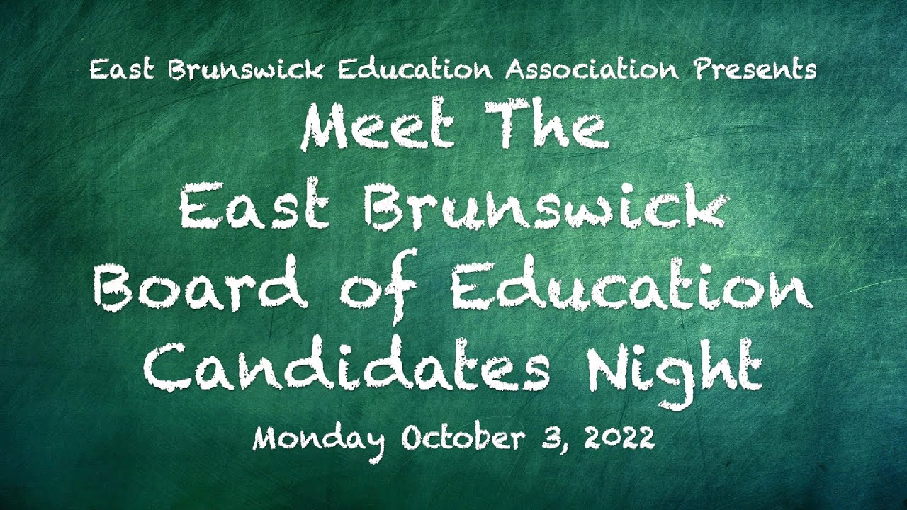 Meet the Candidates for EB Board of Education 2022 - YouTube