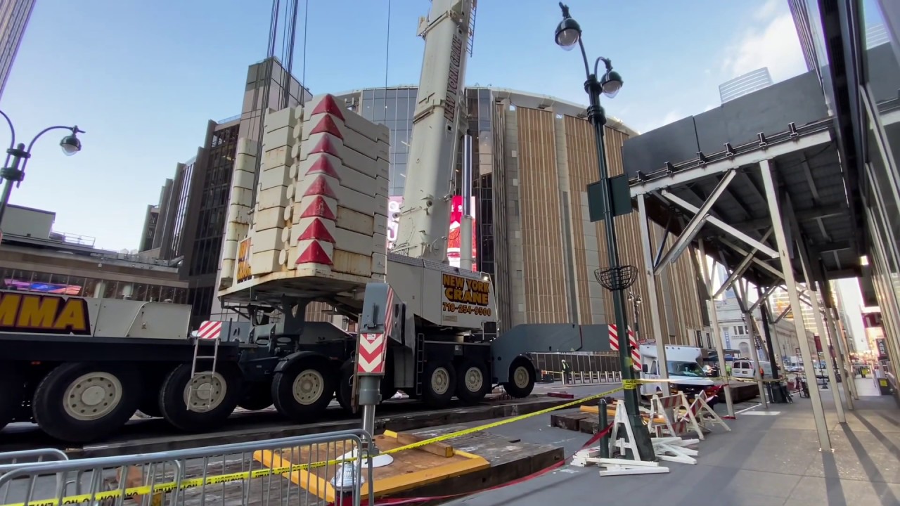 Terex Demag AC500 working - YouTube