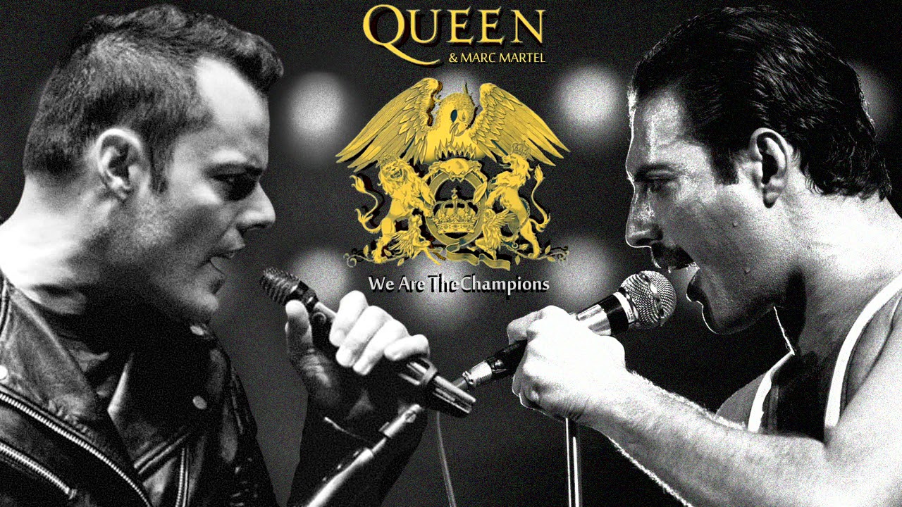 Queen, Marc Martel - We Are The Champions HQ - YouTube