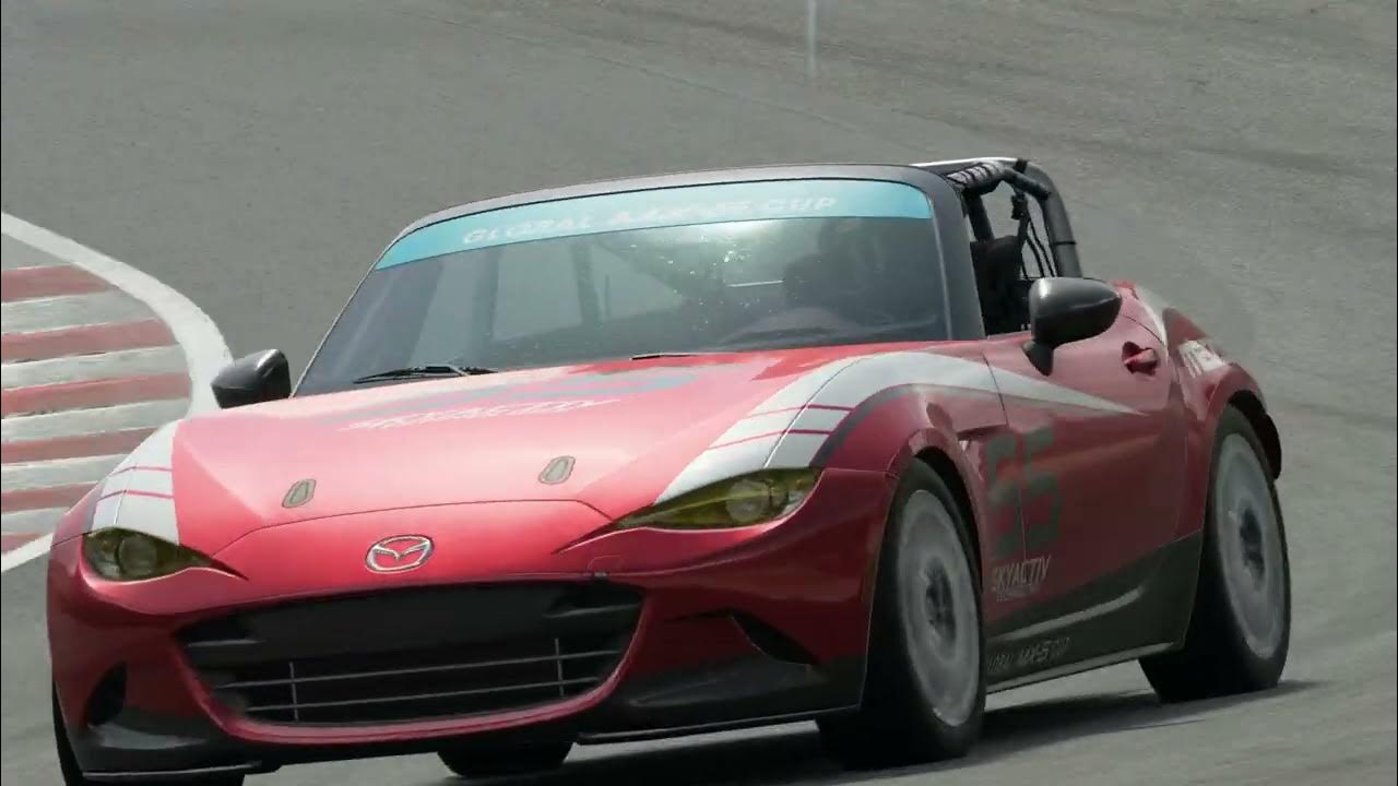 Assetto Corsa EVO HOT LAPPING LAGUNA SECA Mazda MX-5 (ND) Cup W/DYNAMIC WEATHER - YouTube