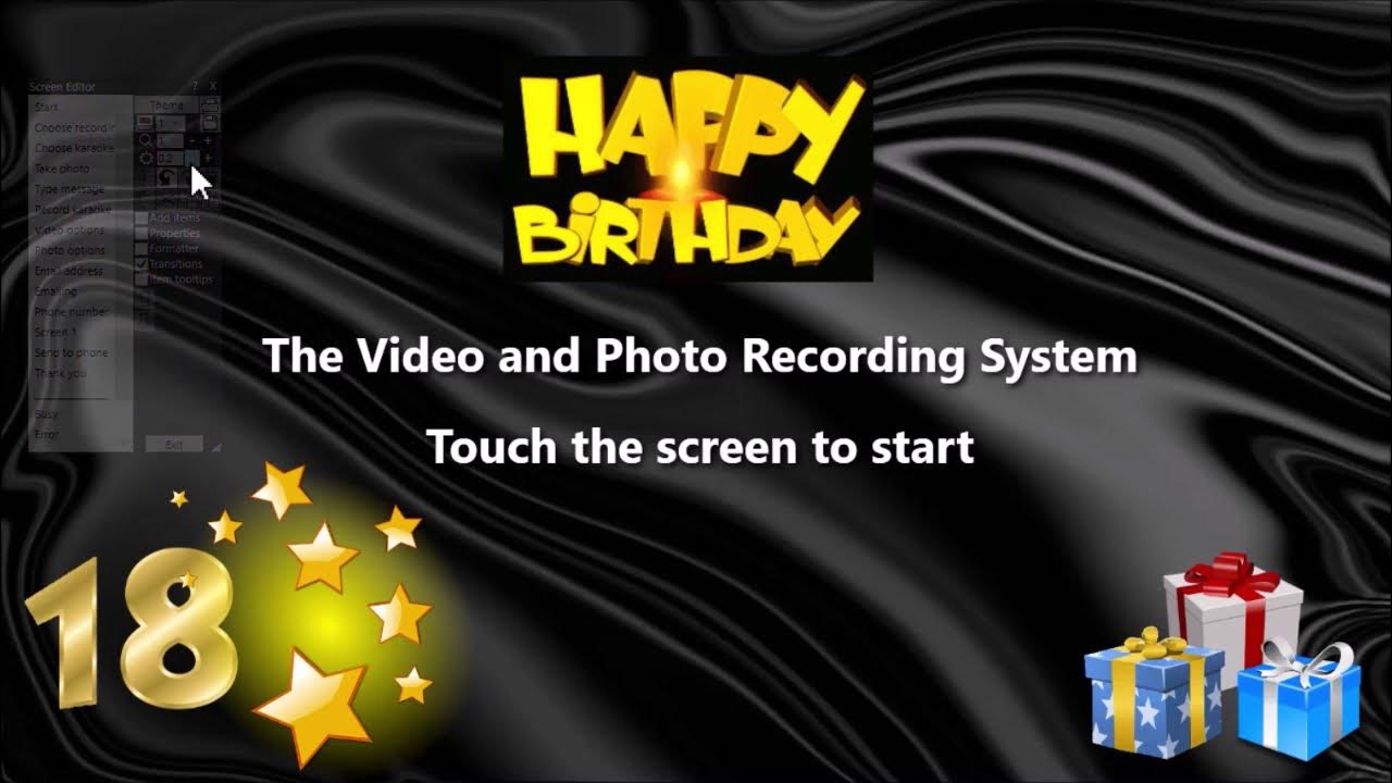 RightBooth Screen Editor Enhancements - YouTube
