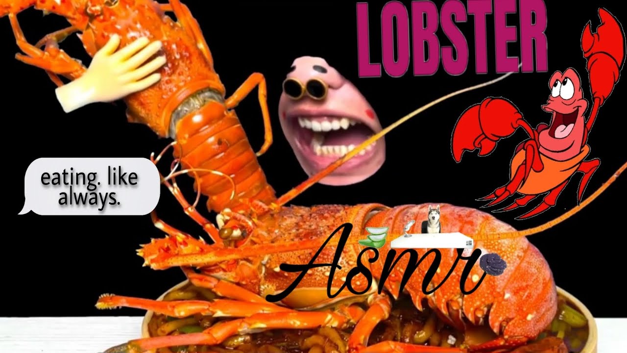 ASMR/Late night poison! Super large lobster with spicy rice noodles!! 😋 ...