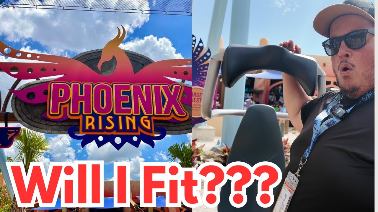 Fat Testing Phoenix Rising at Busch Gardens Tampa! - YouTube
