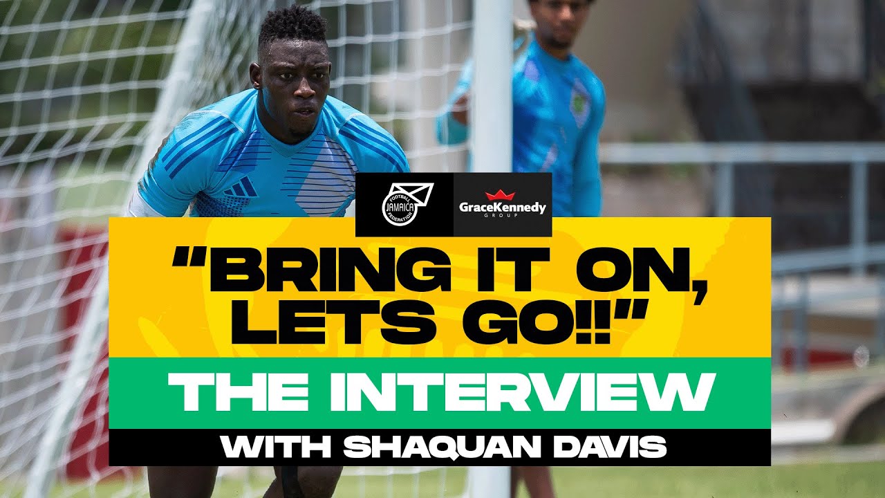 Interview with Reggae Boyz Goalkeeper Shaquan Davis - YouTube