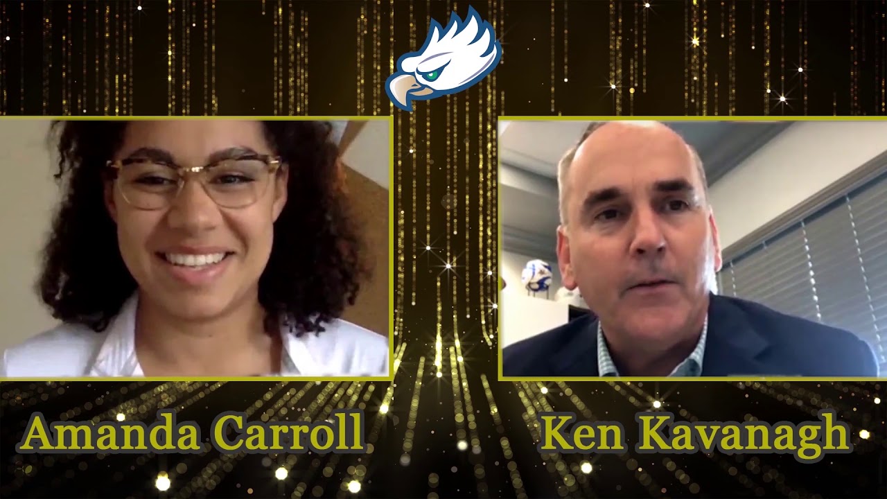 Amanda Carroll Wins Bilello Award - YouTube