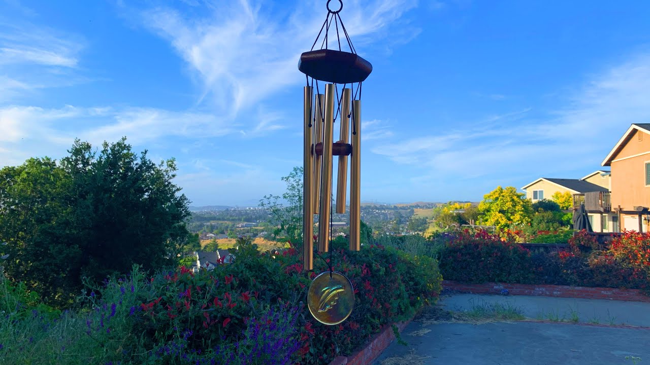 Wind Chimes Sounds 10 Hours (High Quality) - YouTube