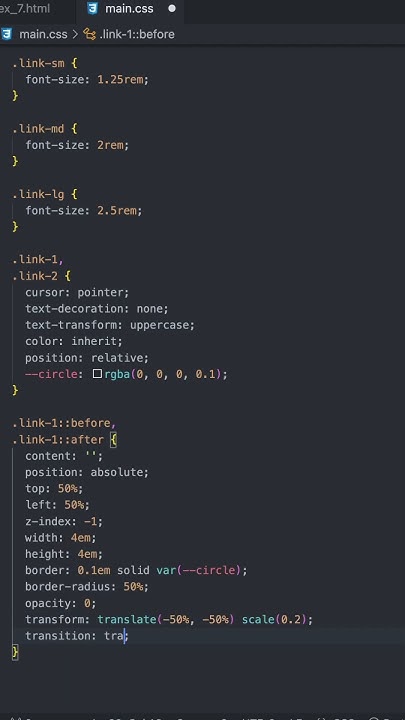 🛞 CSS circles link 🧷 :hover эффект ☄️ #shorts #css #html #frontend #htmlcss #css3 # ...