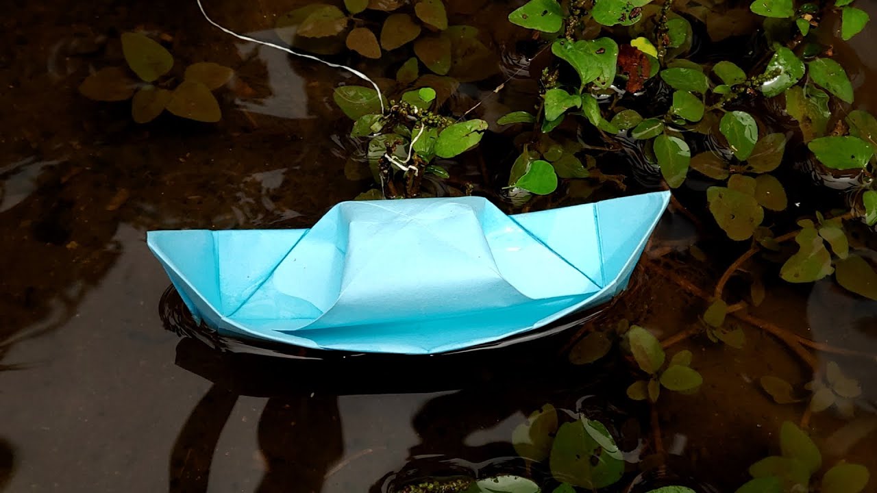 How to make a Origami Boat That Floats - YouTube