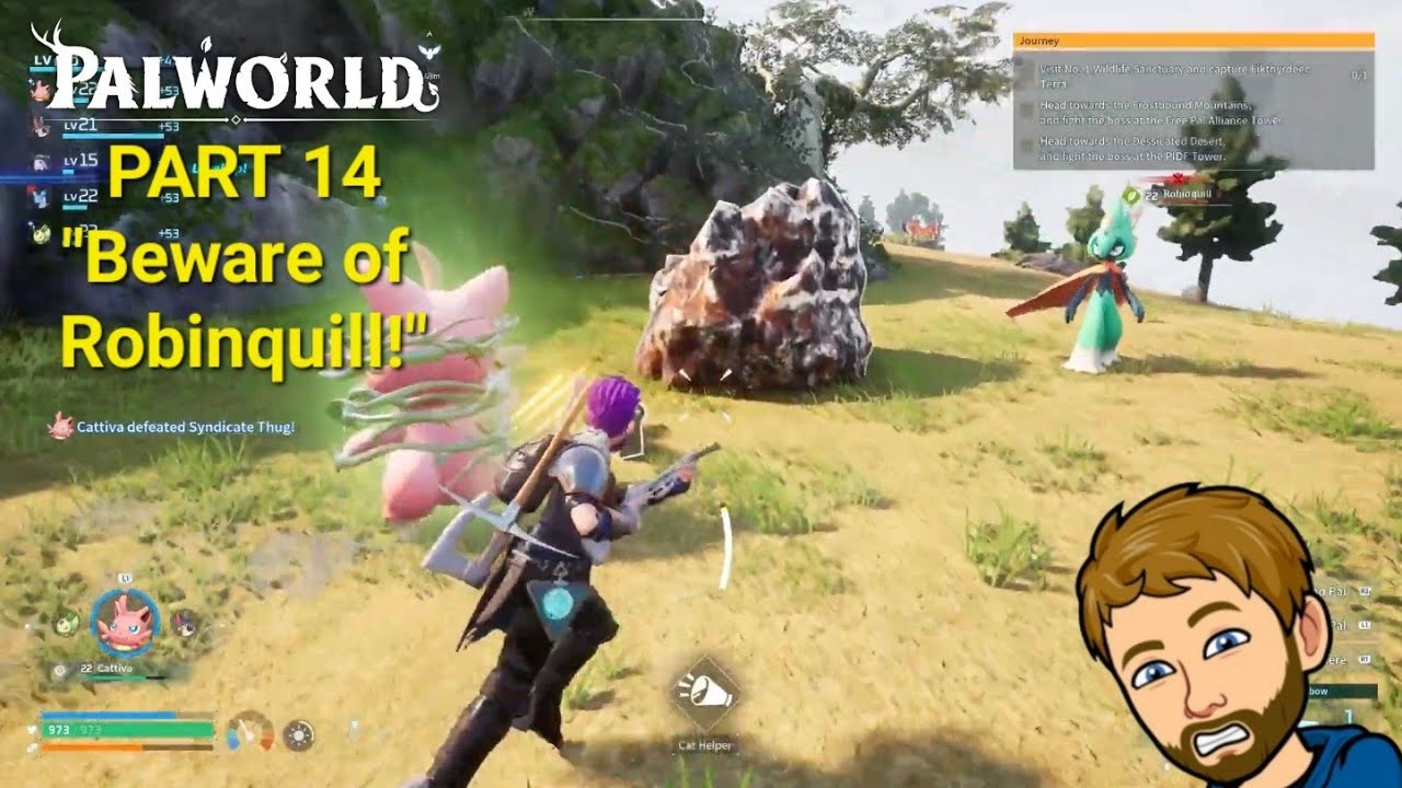 "Beware of Robinquill!" Palworld PS5 Playthrough Part 14 - YouTube