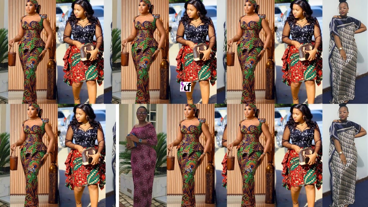 mitindo mizuri inayotrend top 70 mishono ya Vitenge - YouTube