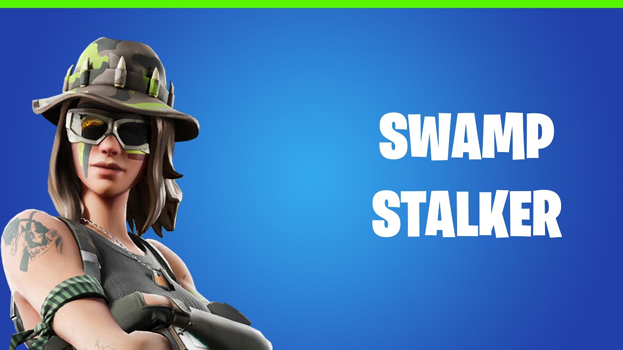 🔥 SWAMP STALKER SKIN - 360° - FORTNITE 🦙 - YouTube