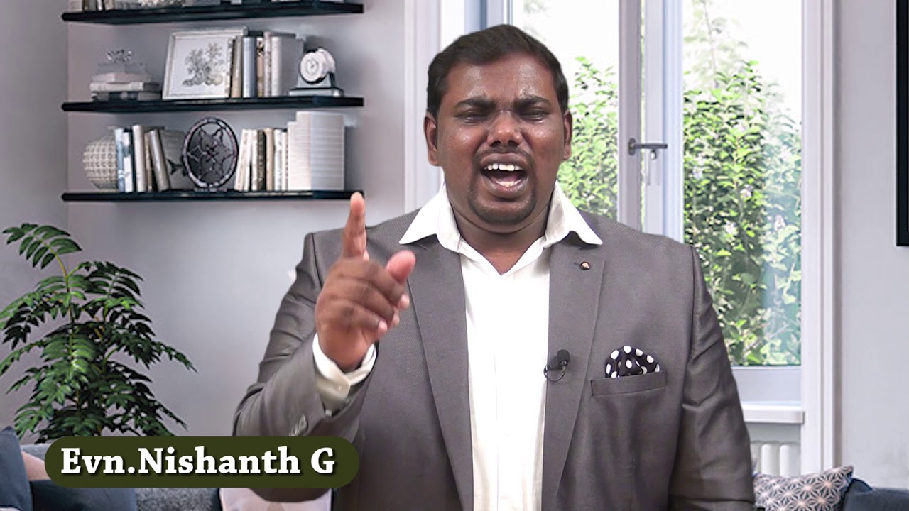 Evn. G. Nishanth |VOICE OF JESUS | Arise For Christ Ministry |08.12.2020 - YouTube