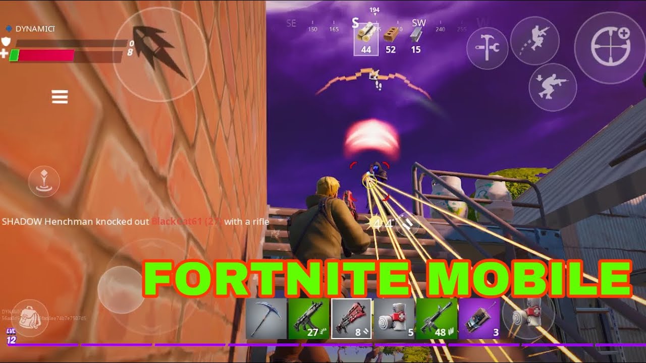 FORTNITE MOBILE GAMEPLAY #2 ||SOLO VA SQUAD GAMEPLAY|| - YouTube