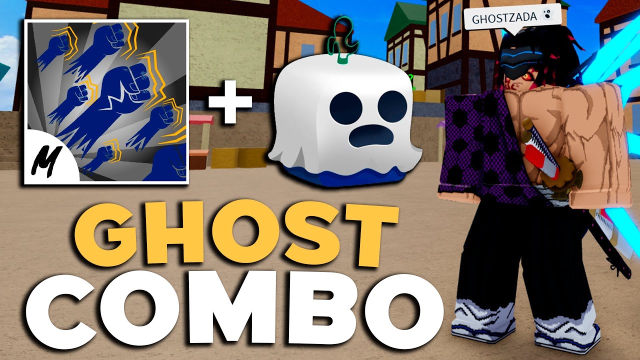 MELHOR COMBO de GHOST e GOD HUMAN no BLOX FRUITS 👻 - YouTube