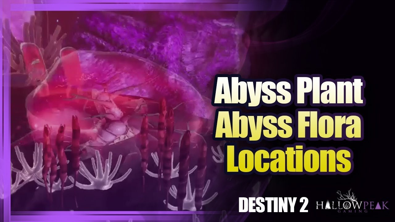 Abyss Plant Abyss Flora Locations | Aquarium Vivarium Triumph | Destiny ...