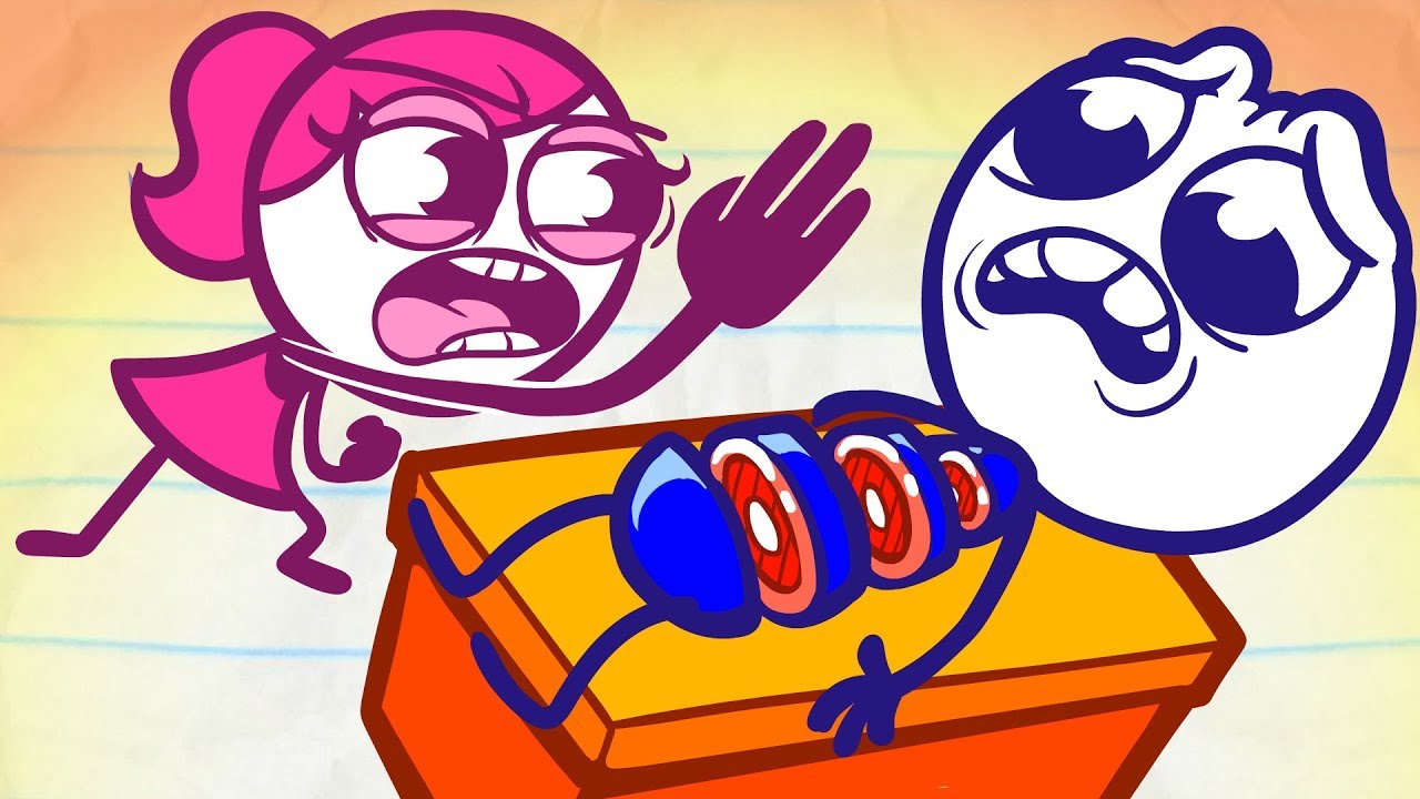 Pencilmate CRACKS His Back! | Animated Cartoons Characters | Animated ...