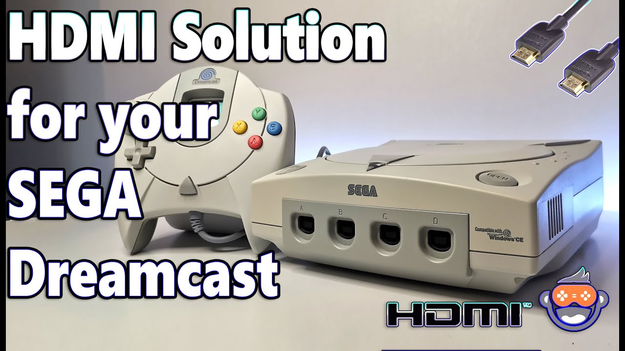 Discover the Power of Dreamcast HDMI Adapter on 4K TVs - YouTube
