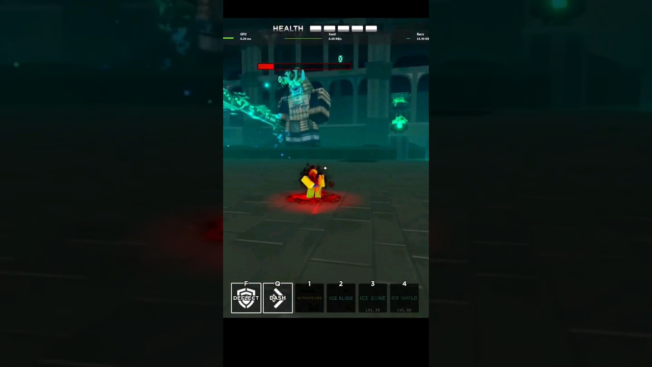 CURSED SPIRIT BOSS FIGHT EZ 🤣🤣 #kaiboy #roblox #robloxindonesia # ...