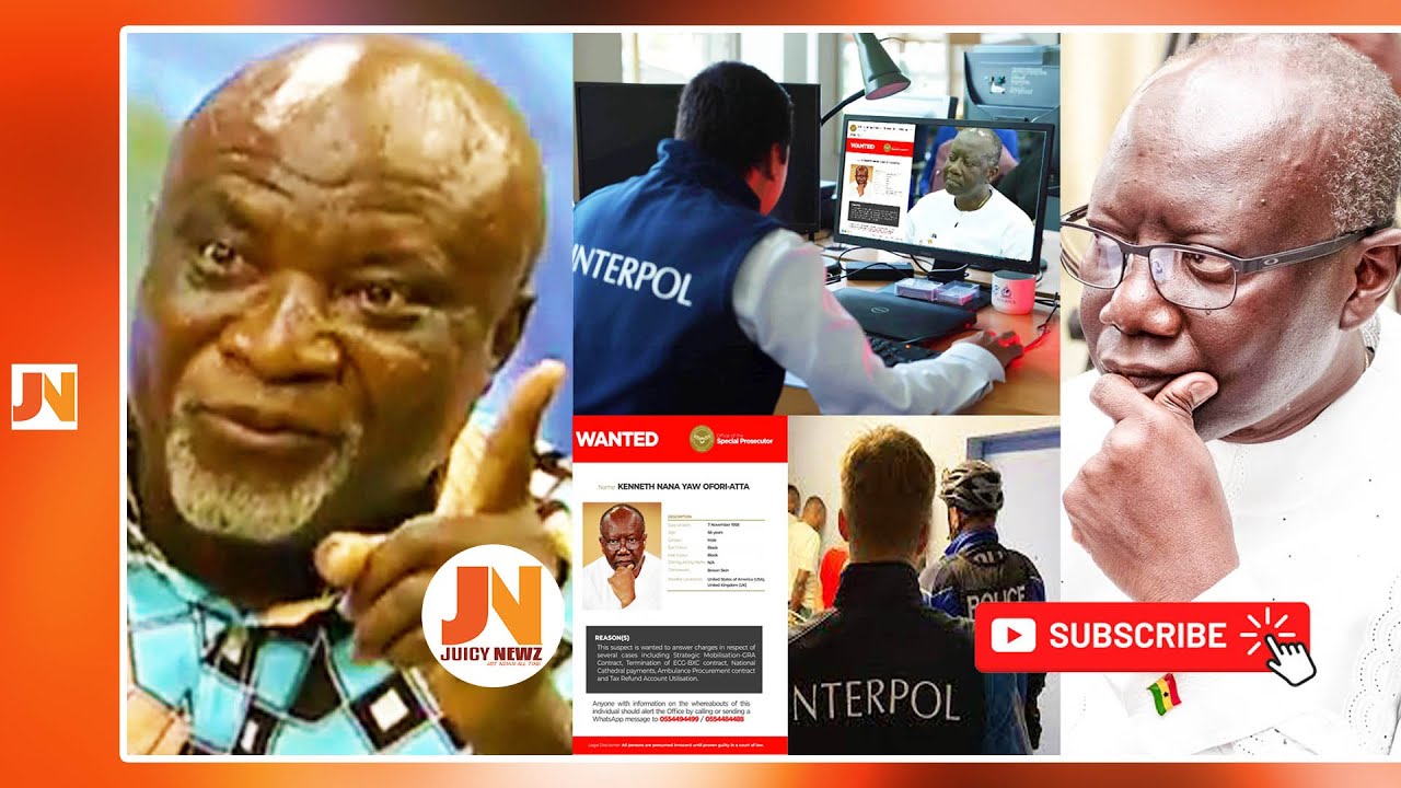BREAK! Interpol Capture OSP Red Alert, Sécret OUT, Hopeson Expóse Ofori ...
