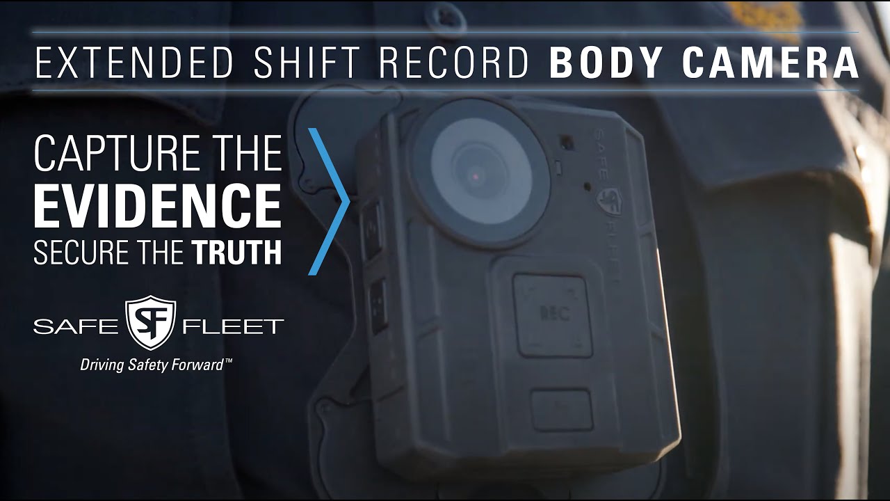 Body Worn Camera for Police, Safe Fleet® FOCUS | Reliable Body Camera ...
