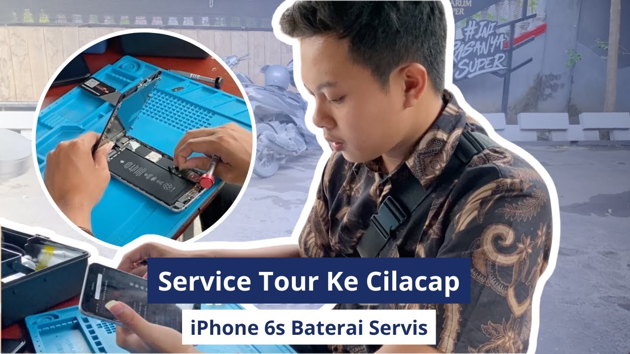 Menjemput Servisan iPhone ke Cilacap | Service Tour Candra Apple - YouTube