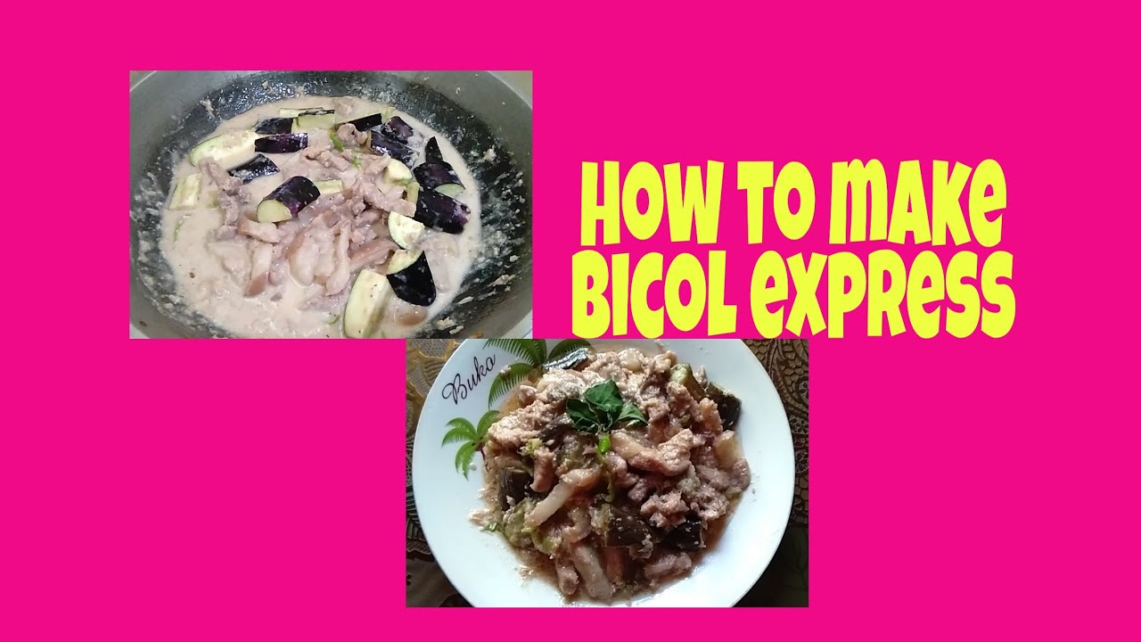 How to make Bicol Express - YouTube