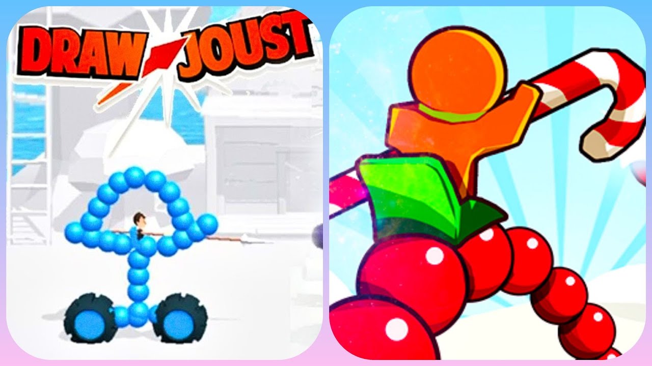 draw joust game | pro level gaming - YouTube