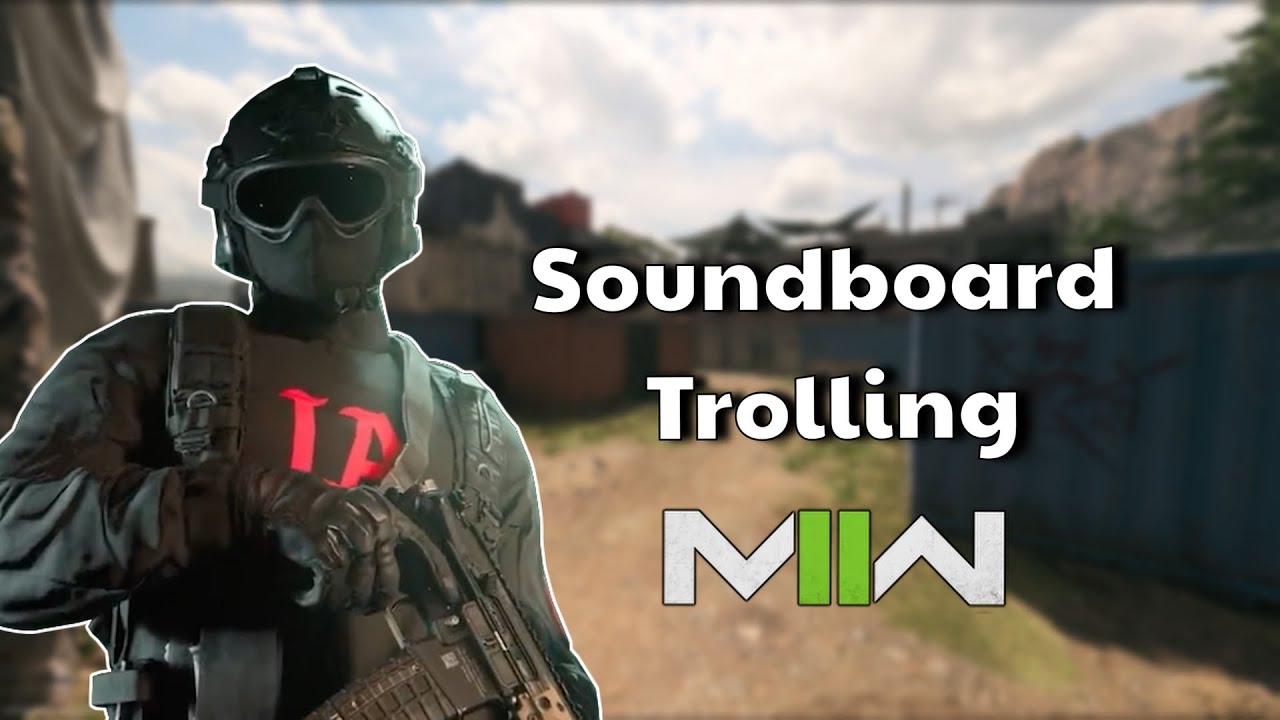 Stealing My Teammates Voices - Modern Warfare II Soundboard Trolling ...