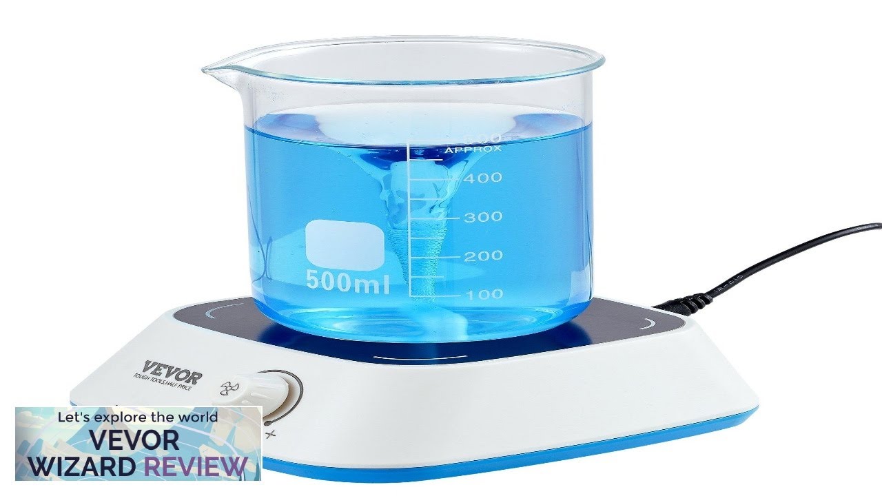 VEVOR Magnetic Stirrer 0-2000 RPM Stir Plate with Adjustable Speed Knob ...