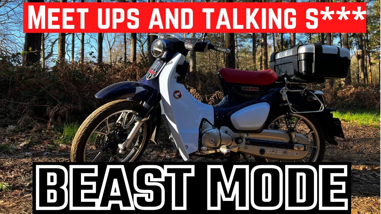 BEAST MODE | Meet ups & stuff | c125 | supercub - YouTube