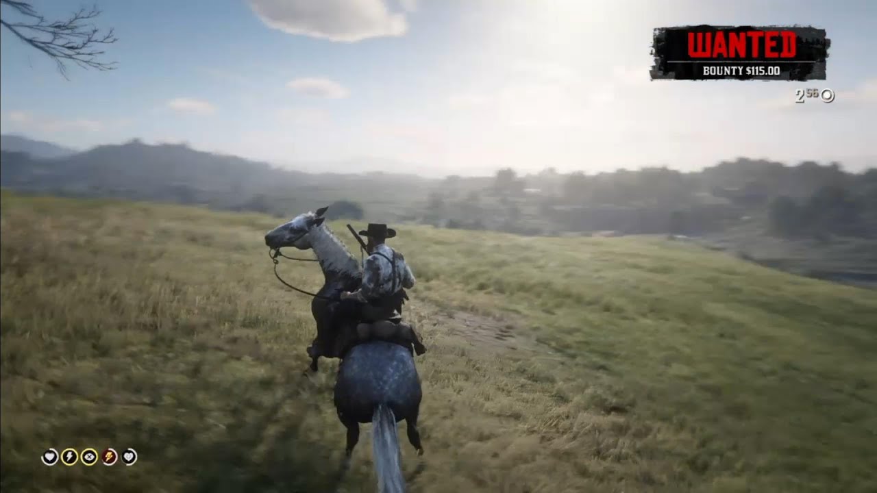 Bounty Hunter Skirmish with Dapple Dark Gray Hungarian Halfbred : Red ...