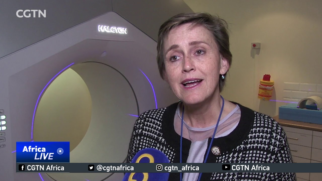 New radiotherapy treatment machine in South Africa unveiled - YouTube