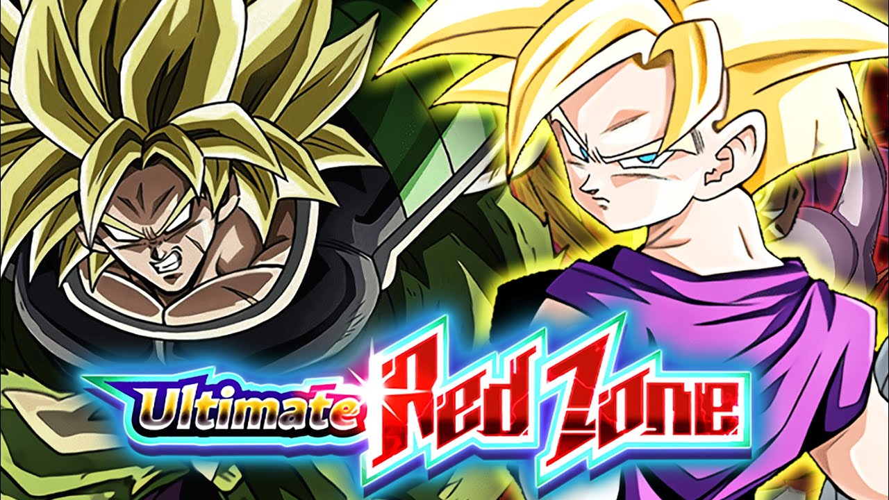 STR GOKU/GOHAN SA COUNTER BUFF VS RED ZONE BROLY!!! (DBZ: DOKKAN BATTLE ...