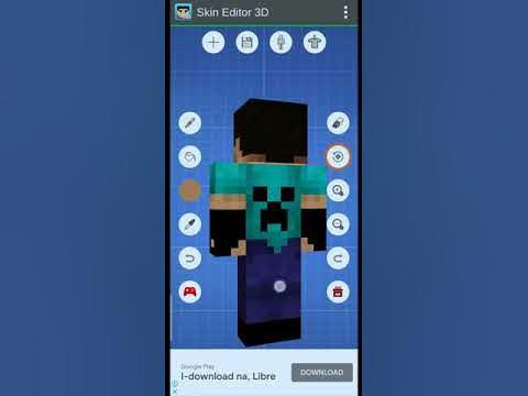 how to make xdjames skin in skin editor 3d - YouTube