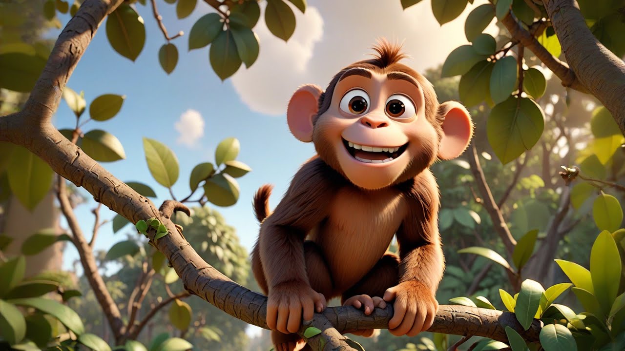 Count the Bananas on the Tree | Counting Song for Kids | Nursery Rhymes ...