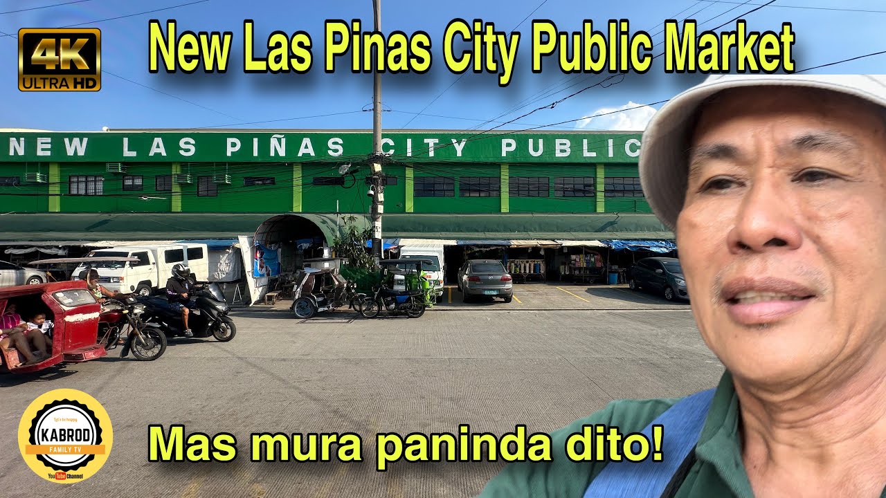 4K | NEW LAS PINAS CITY PUBLIC MARKET SA ZAPOTE - YouTube