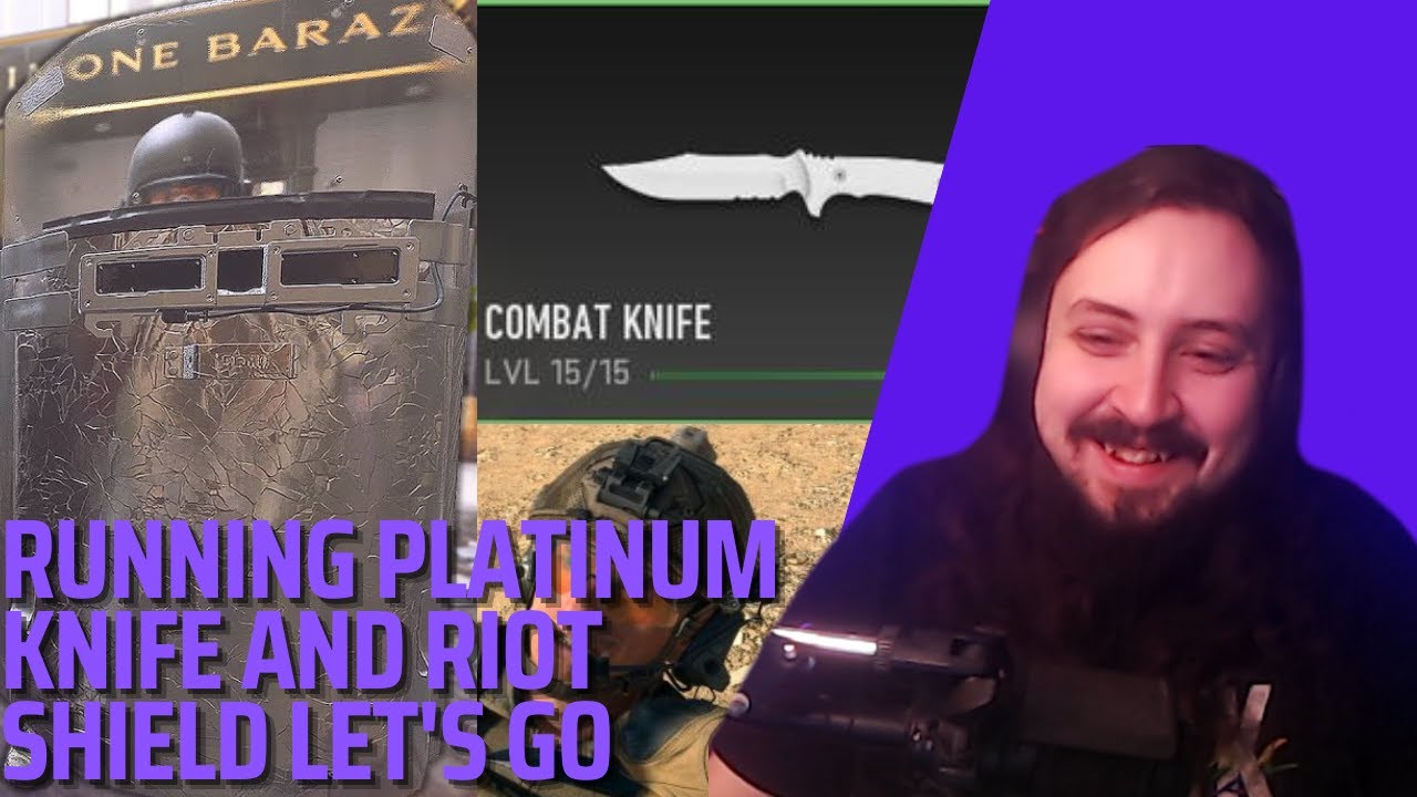 Running That Platinum Knife and Riot Shield - YouTube