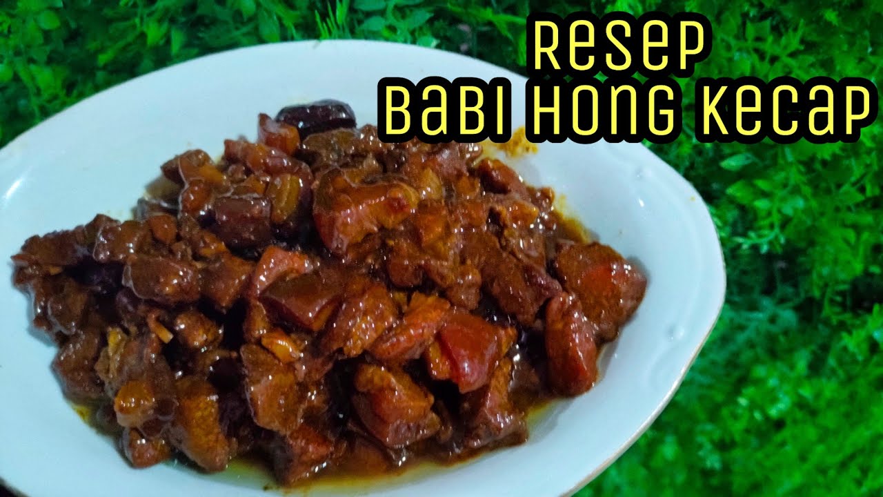 RESEP BABI HONG KURMA, ENAK & EMPUK, BIASA BUAT JUALAN - YouTube