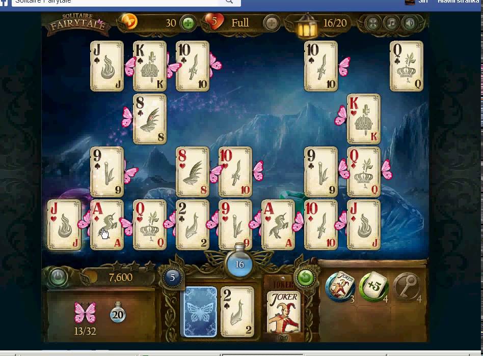 Solitaire Fairytale Level 23 - YouTube