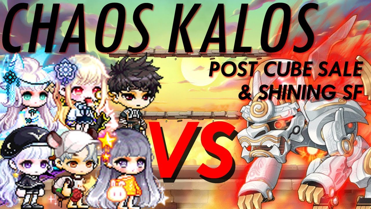 Maplestory Chaos Kalos REAL RUN 2 (Post Support Nerfs, Post Shining ...