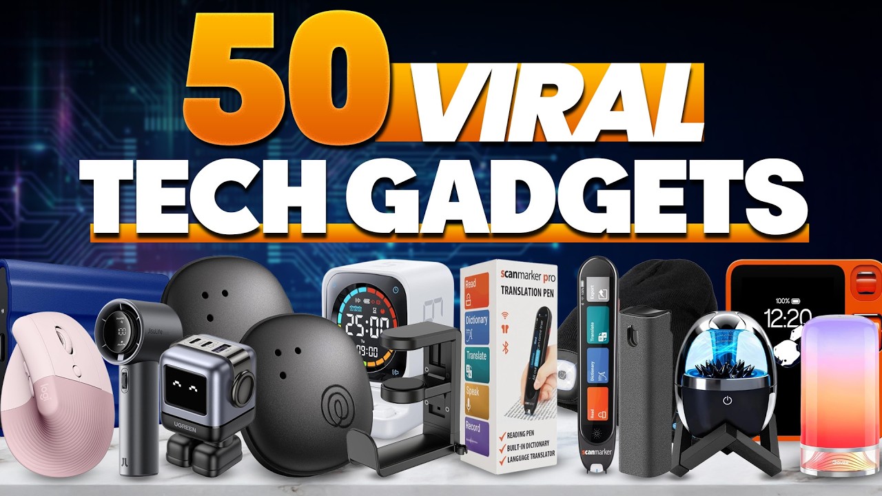 50 VIRAL Amazon Tech Gadgets You’ll Wish You Bought Sooner! - YouTube