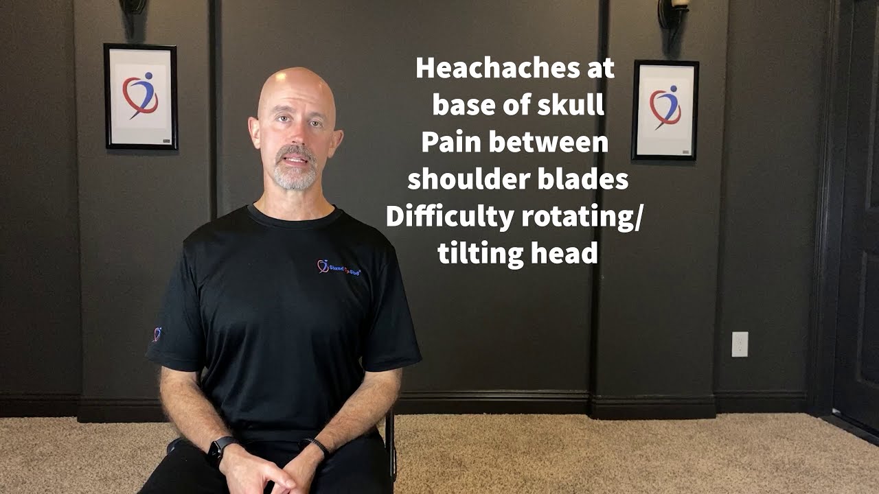 Upper Trapezius Tightness Test - YouTube