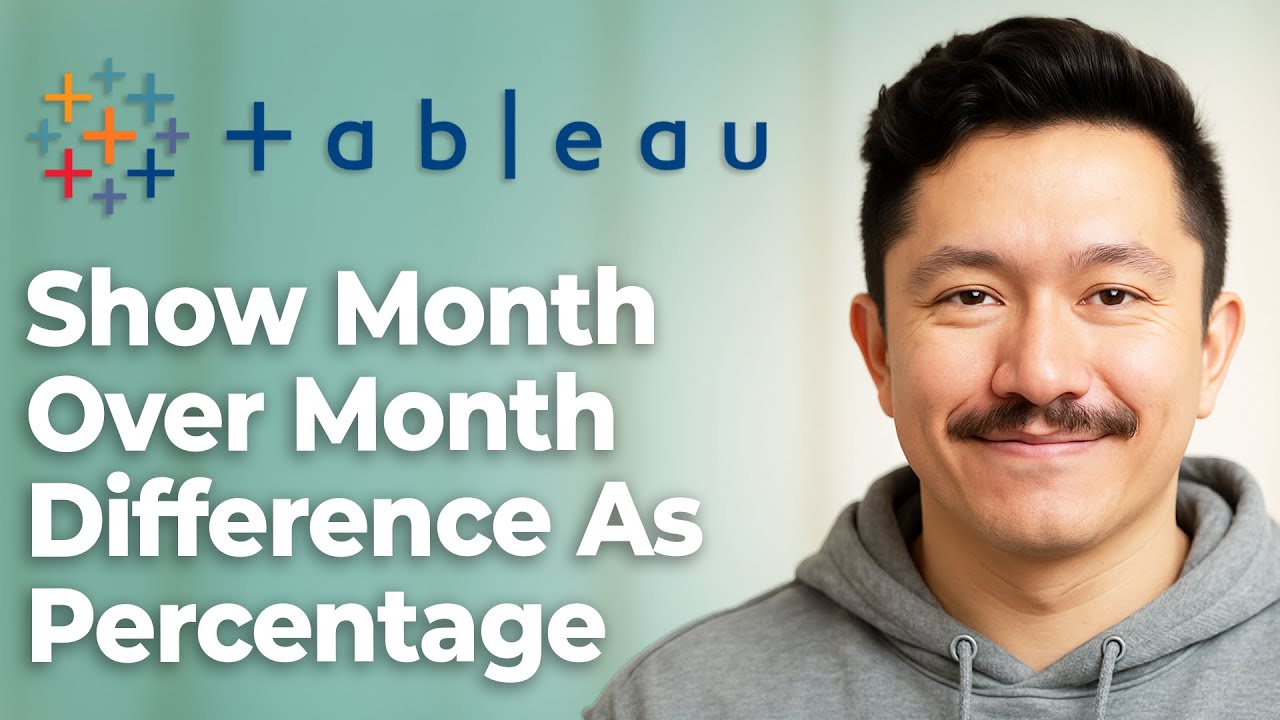 How To Show Month Over Month Difference As A Percentage In Tableau ...